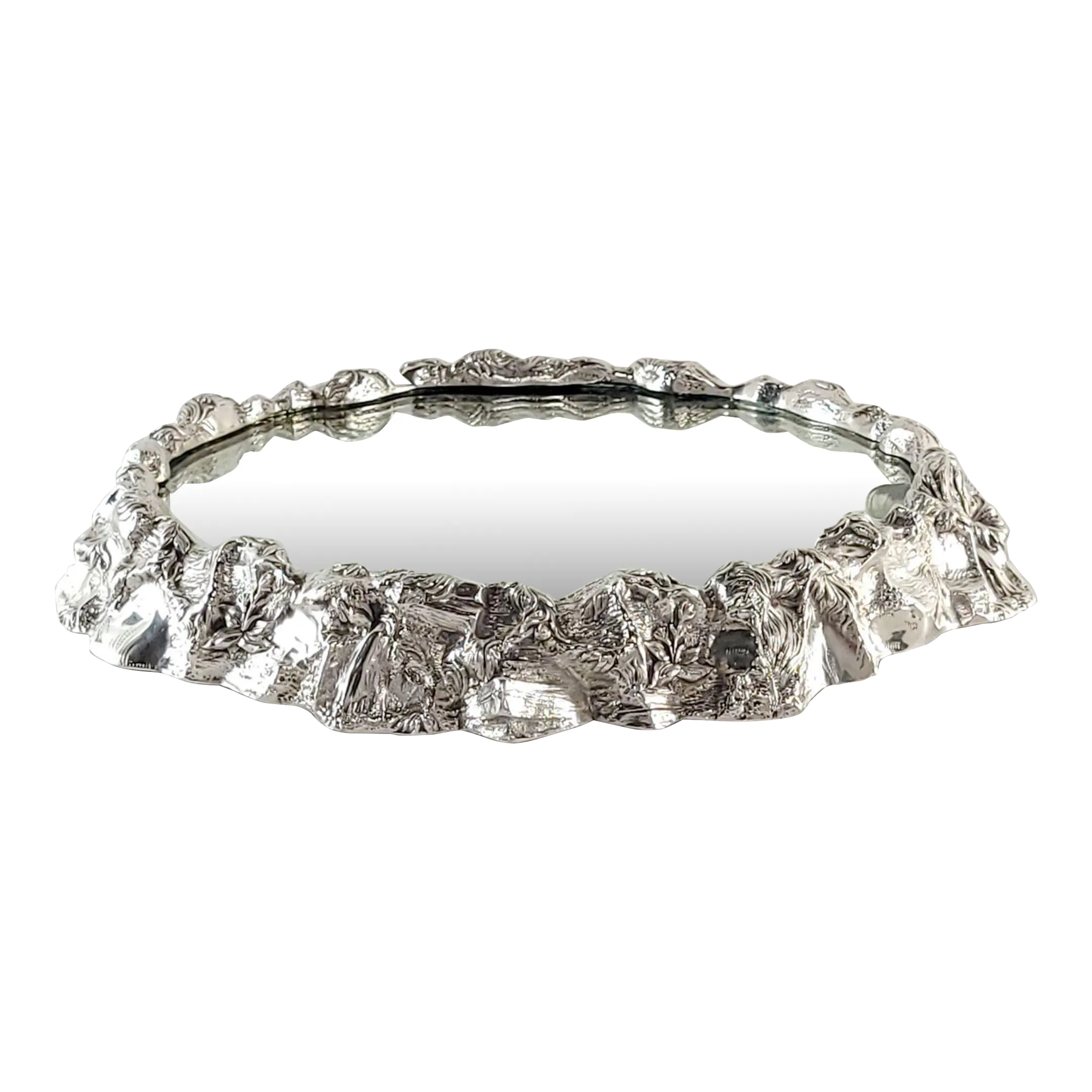 Rare Victorian Silver Plated Plateau, Circa 1880 | Chairish