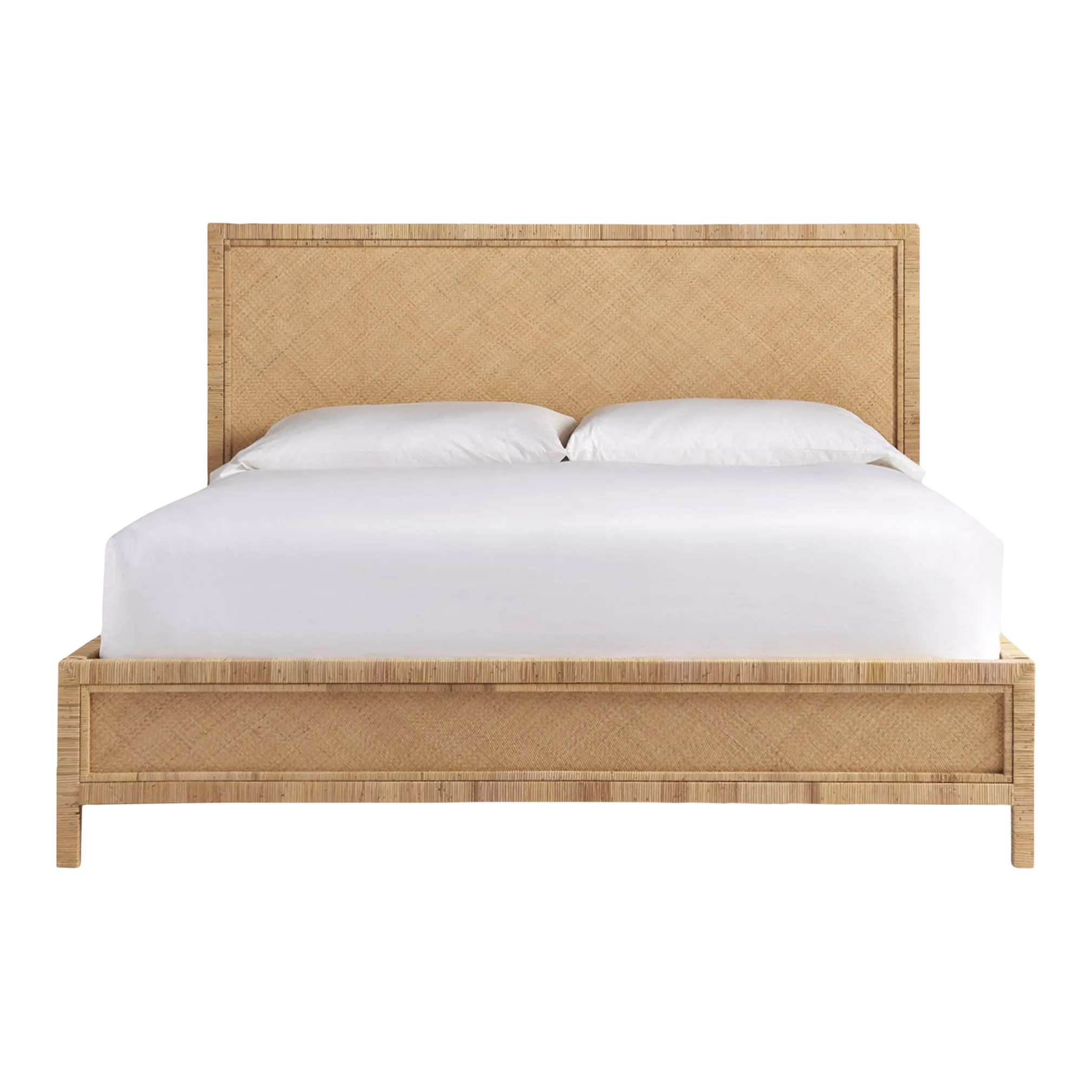 Shoreline Long Key Bed Queen 50, Beige | Chairish