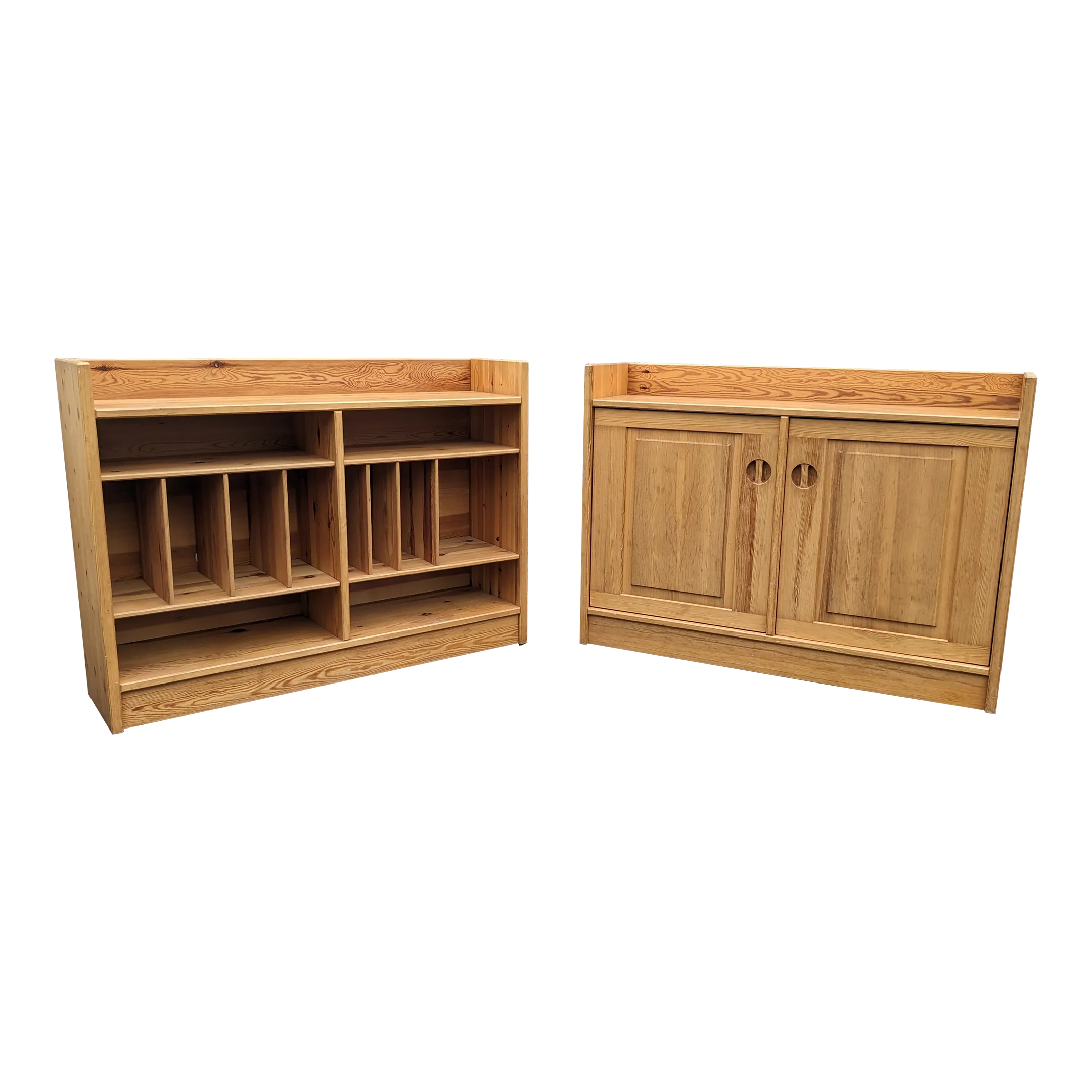 2 Karl Andersson Swedish Pine Cabinets, 1970s - Set of 2 | Chairish