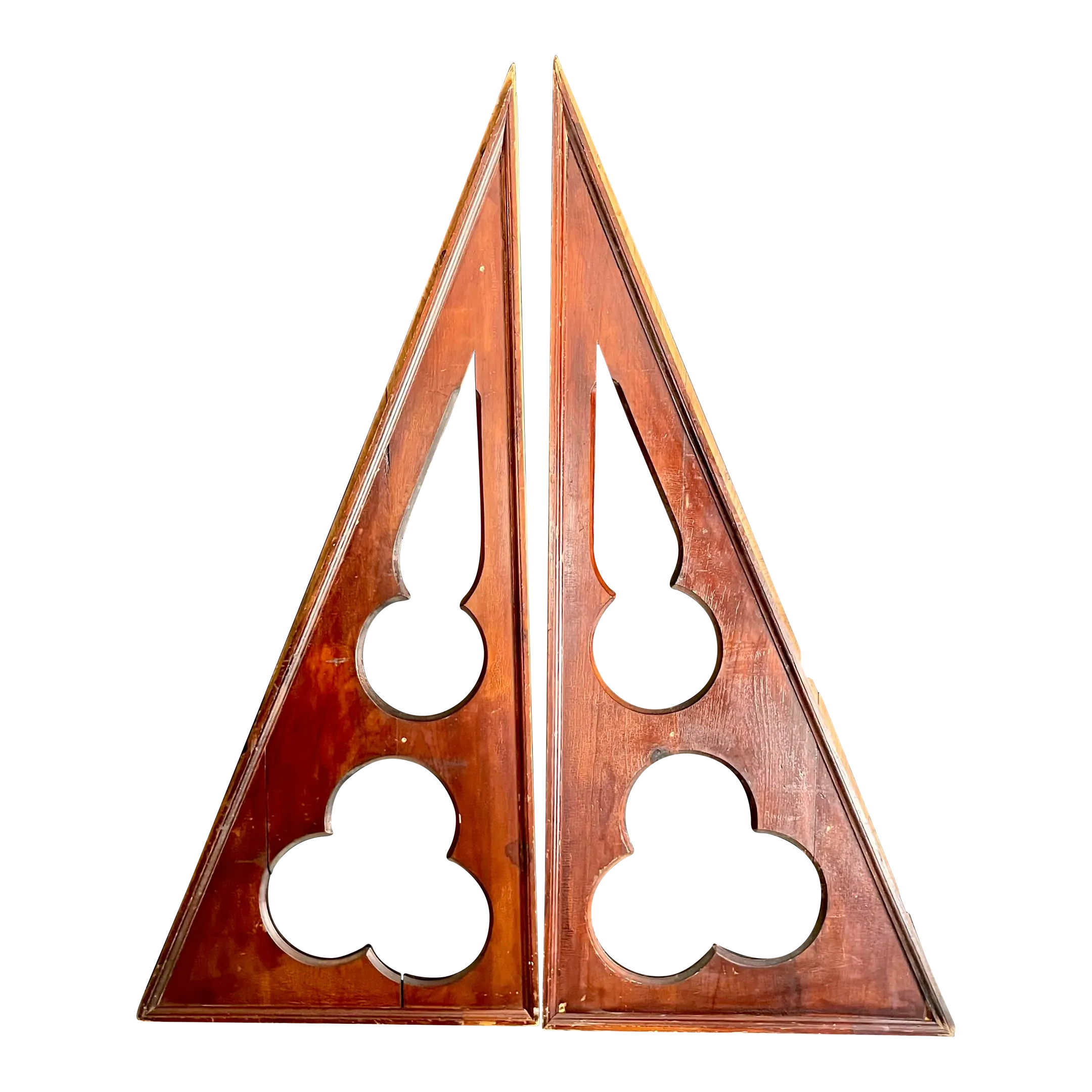 Early 20th Century Architectural Church Gable Corbels - Pair | Chairish