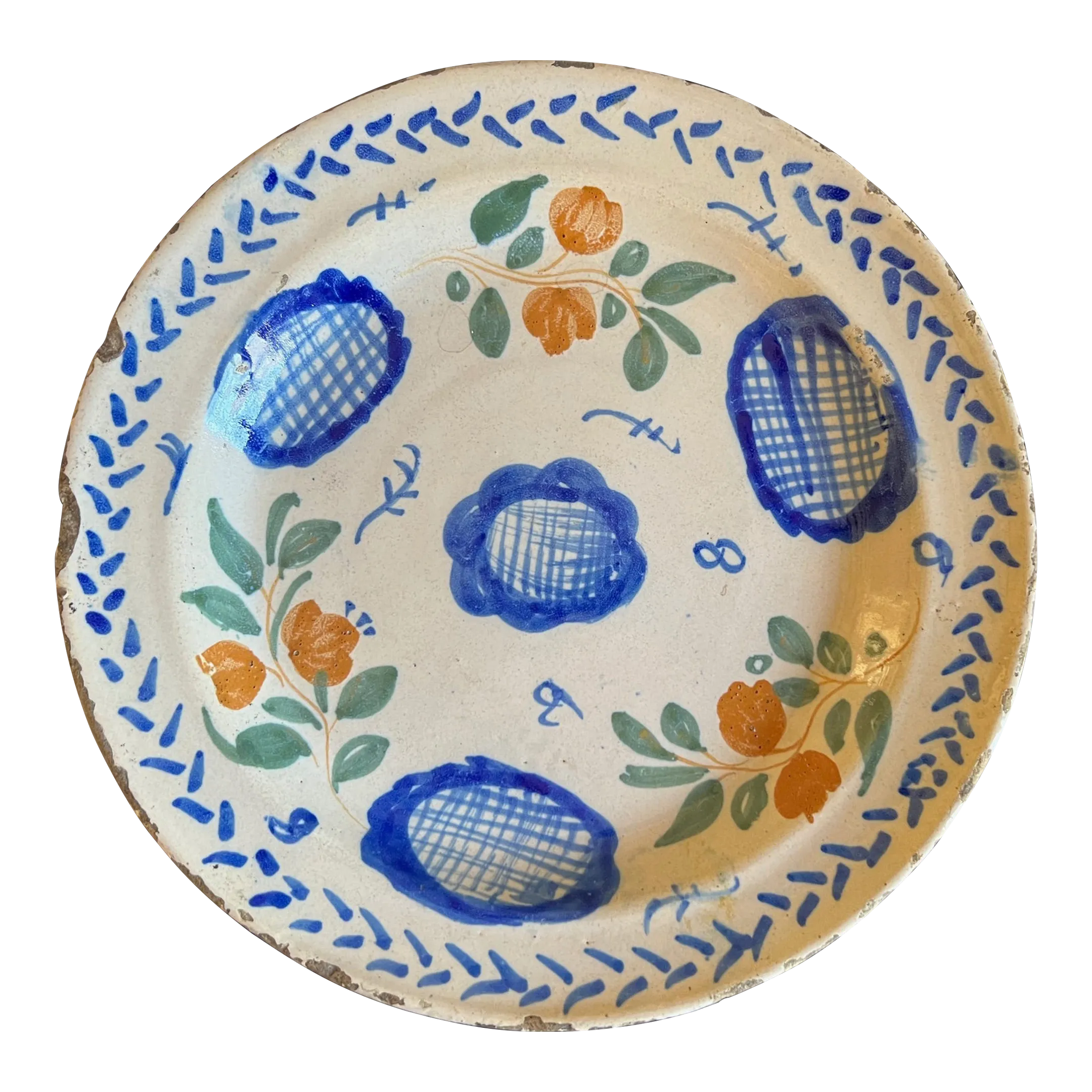 18th Century European Charger /Platter / Plate | Chairish