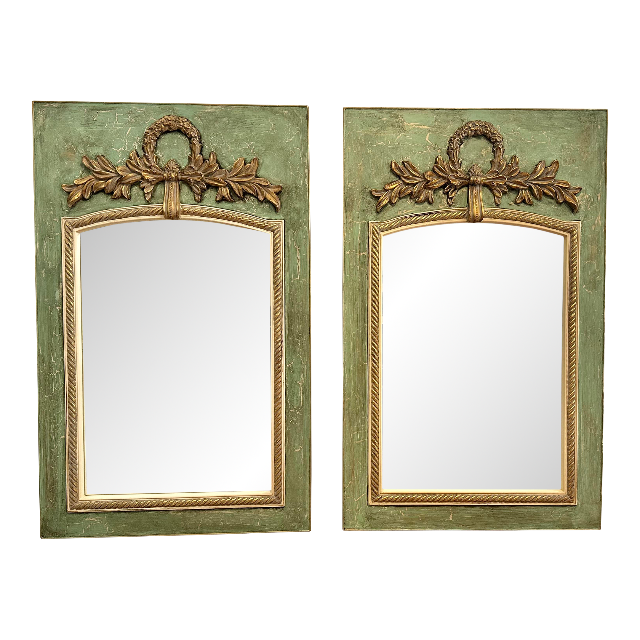 Ballard Designs Trumeau Mirrors a Pair Chairish