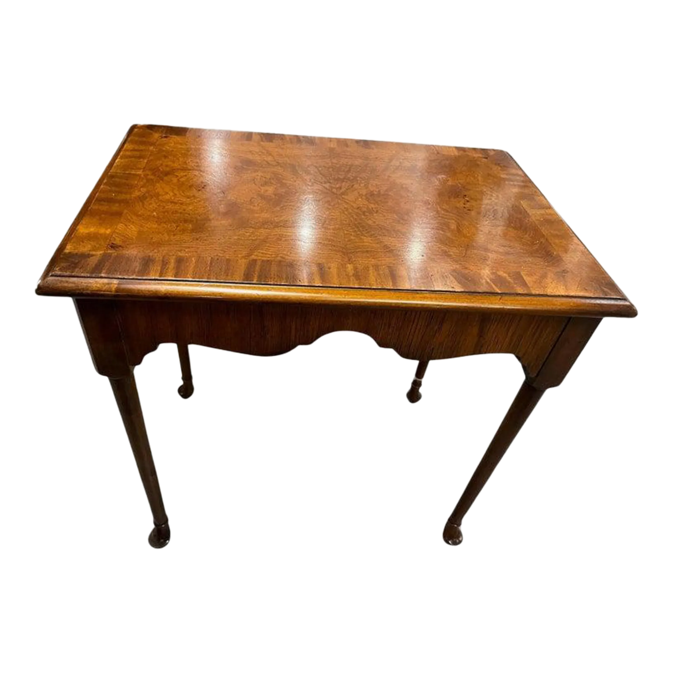19Thc Walnut Side Table | Chairish