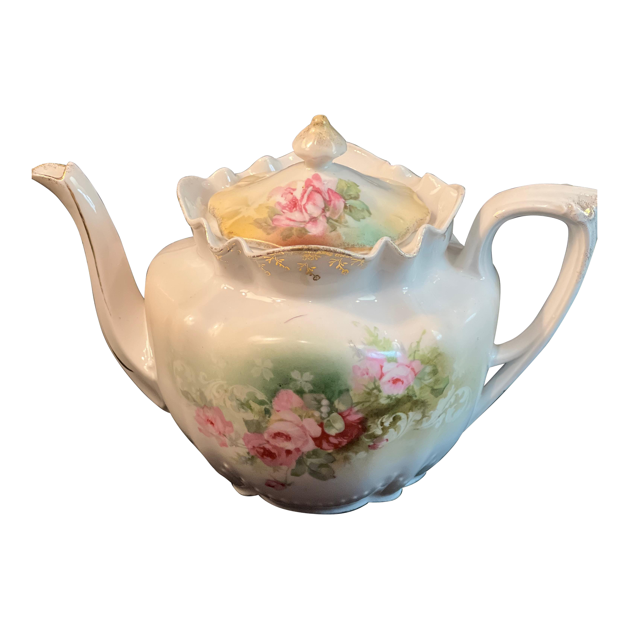 Late 19th Century Rs Prussia Teapot | Chairish