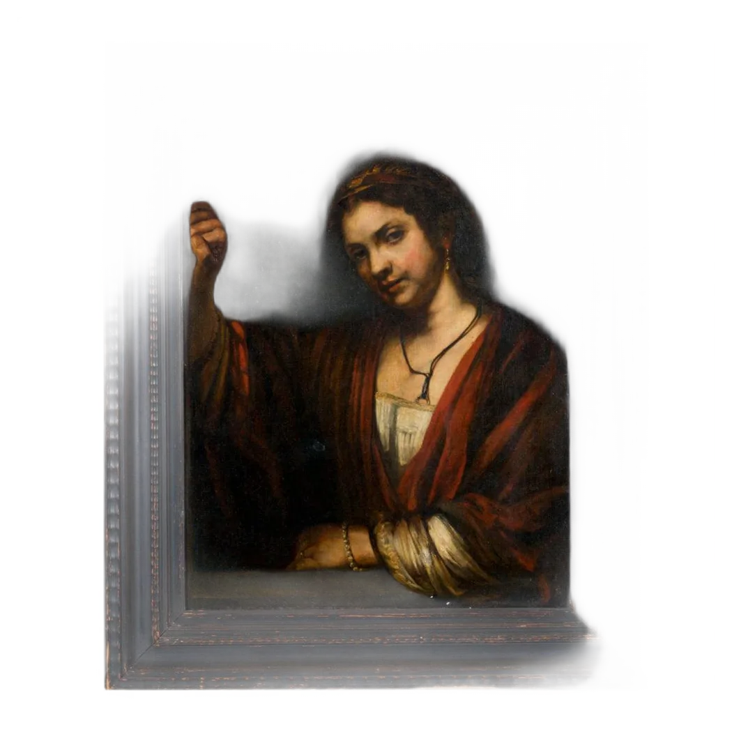 Old Master Portrait of Woman, 16th or 17th Century, Painting, Framed ...