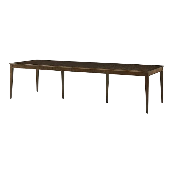 Dark Modern Dining Table | Chairish