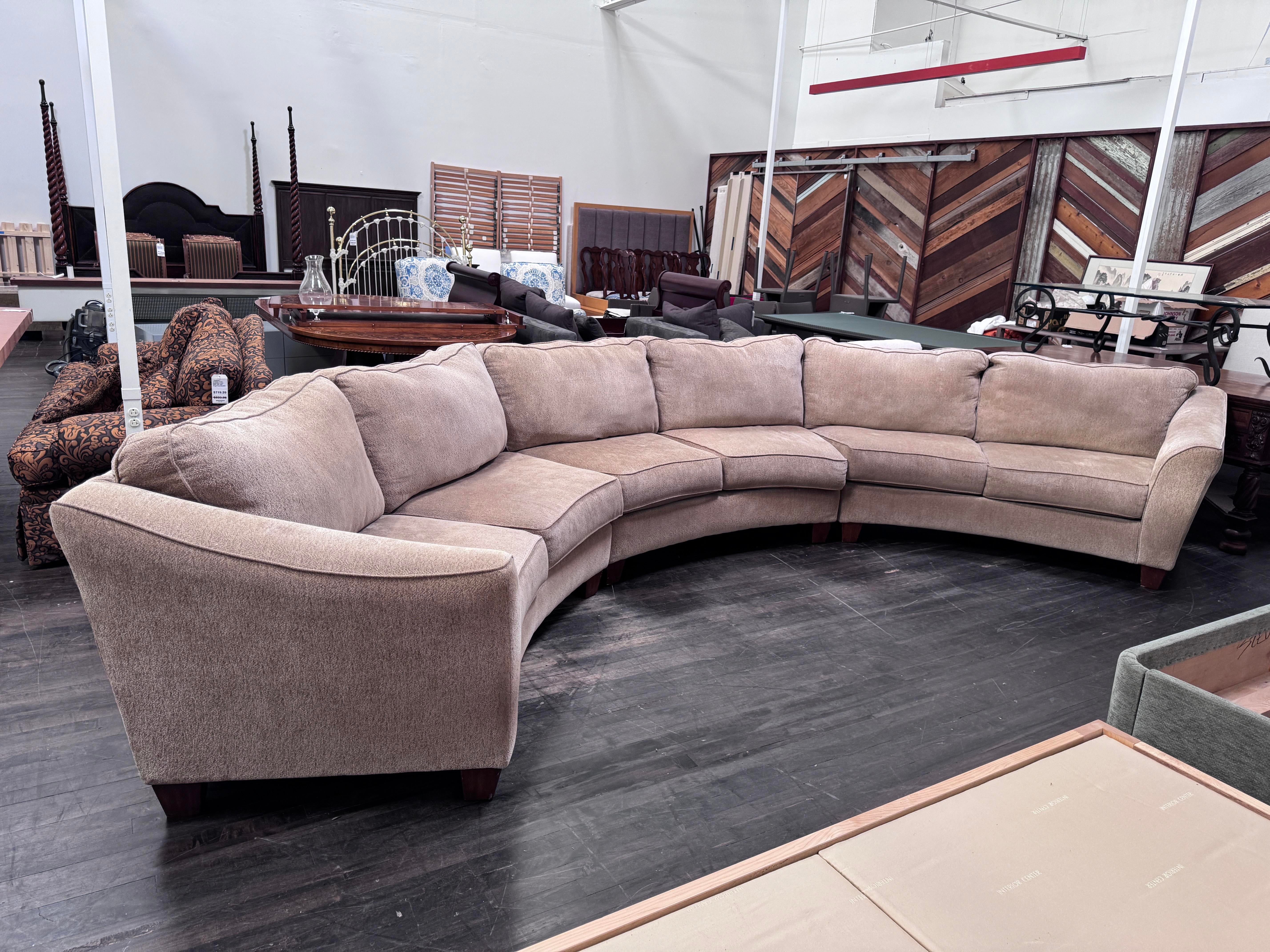 Large ashley sectional store