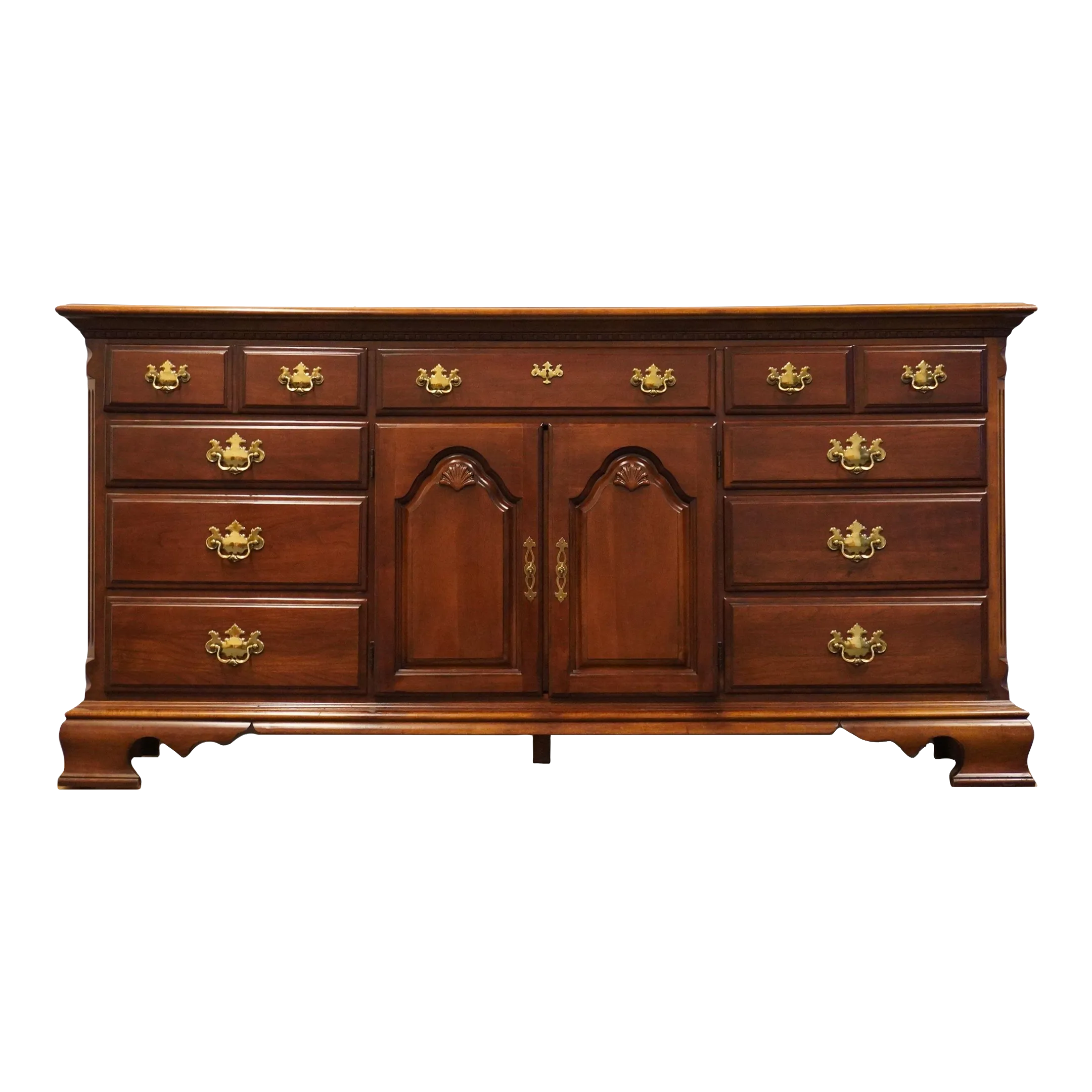 Lexington Furniture Solid Cherry Traditional Style 69" Triple Door ...