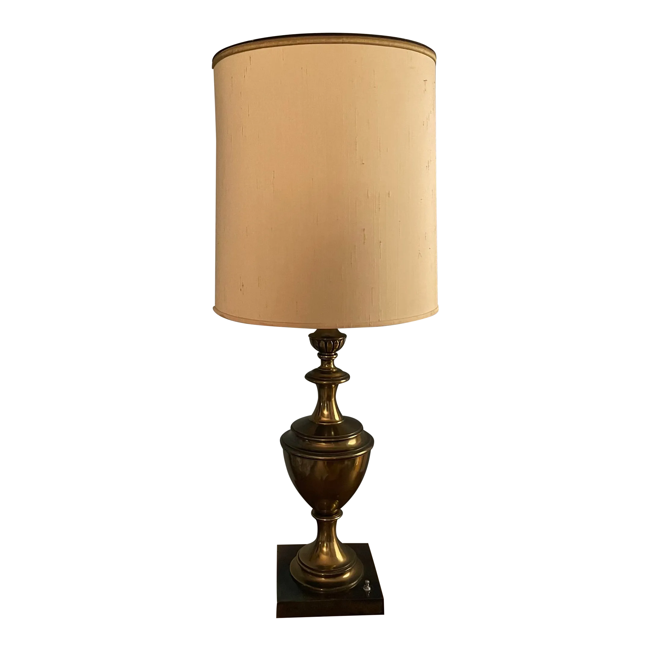 Mid-Century Modern Stiffel Brass Hollywood Regency Urn/Trophy Table ...