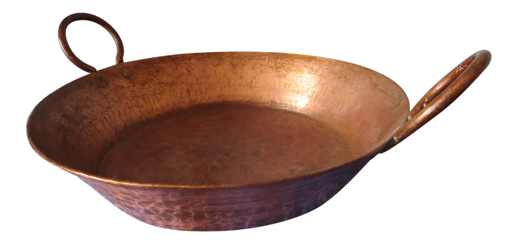 Vintage Hand Painted Copper Plate from Santa Clara del Cobre Mexico ...