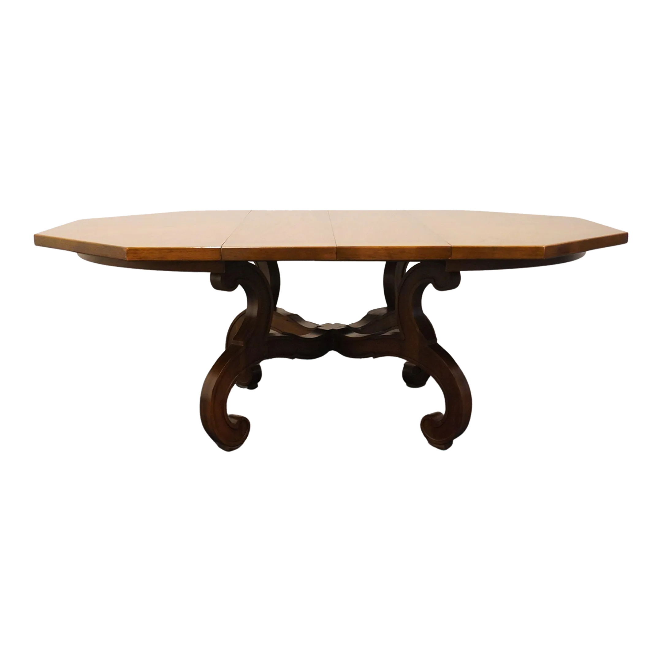 Drexel Heritage Esperanto Collection Spanish Mediterranean 72 Octagonal Pedestal Dining Table 451 300 37 Chairish