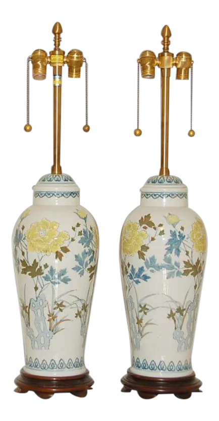 Marbro Porcelain Table Lamps | Chairish
