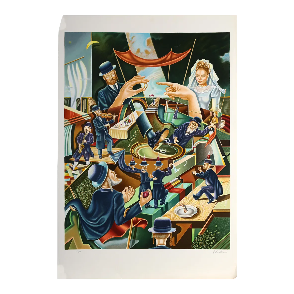 Jewish Wedding, Israel Rubinstein | Chairish