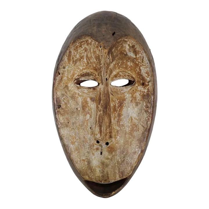 Original Vintage Mid 20th Century Lega Mask | Chairish