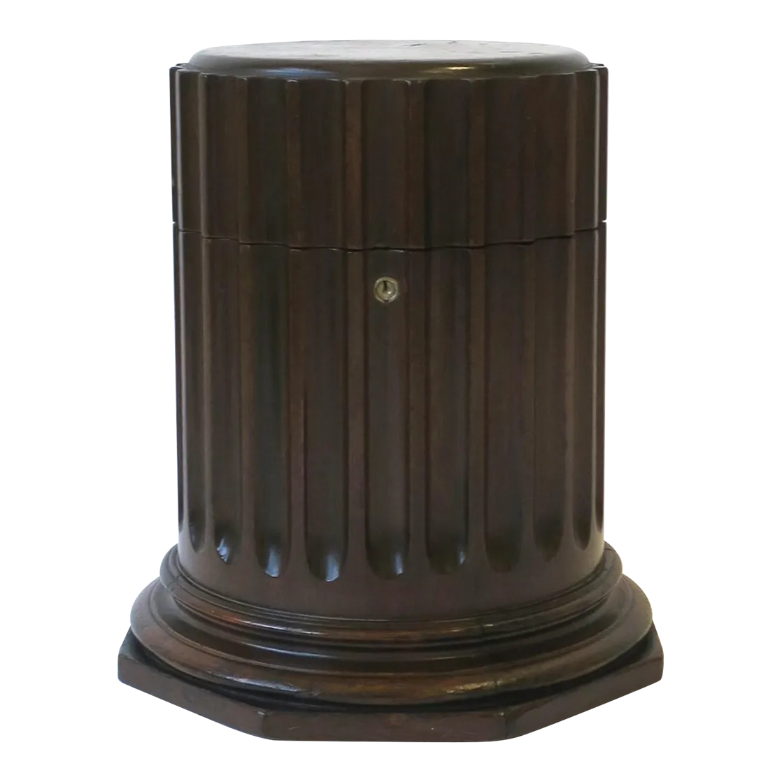 Column Pillar Pedestal Box in the Neoclassical Style, Circa Mid-20th ...