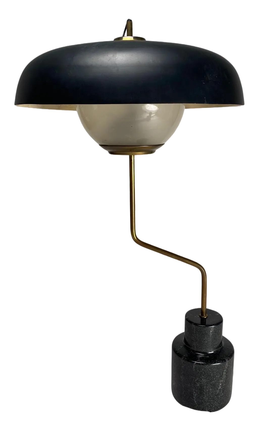 Monumental Mikado Table Lamp in Brass by Luigi Caccia Domini for ...
