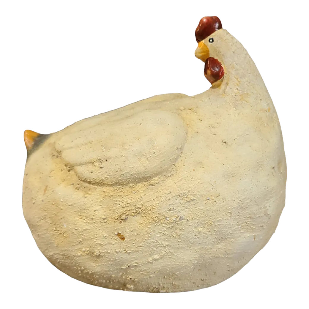 Late 20th Century Decorative Country French Terra-Cotta Hand Painted ...