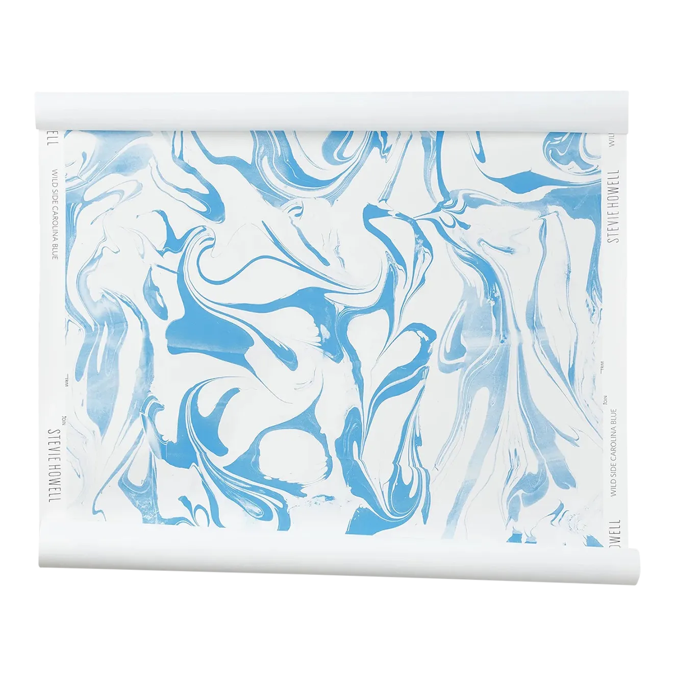 Wild Side Carolina Blue Wallpaper | Chairish