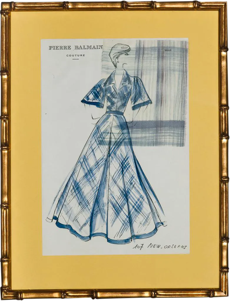 "Pierre Balmain Couture- #107 New Orleans" | Chairish