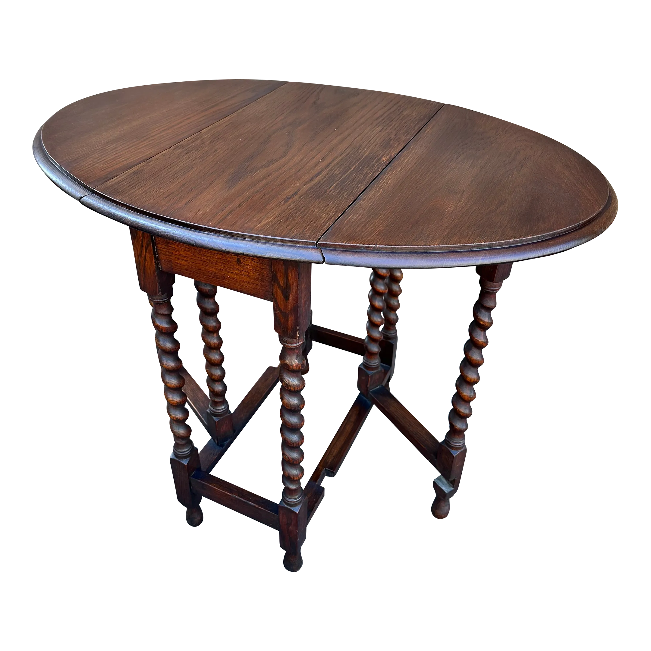 Antique English Gate Leg Table | Chairish