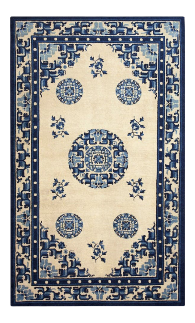 Antique Chinese, Peking Rug 5'0" X 8'4" | Chairish