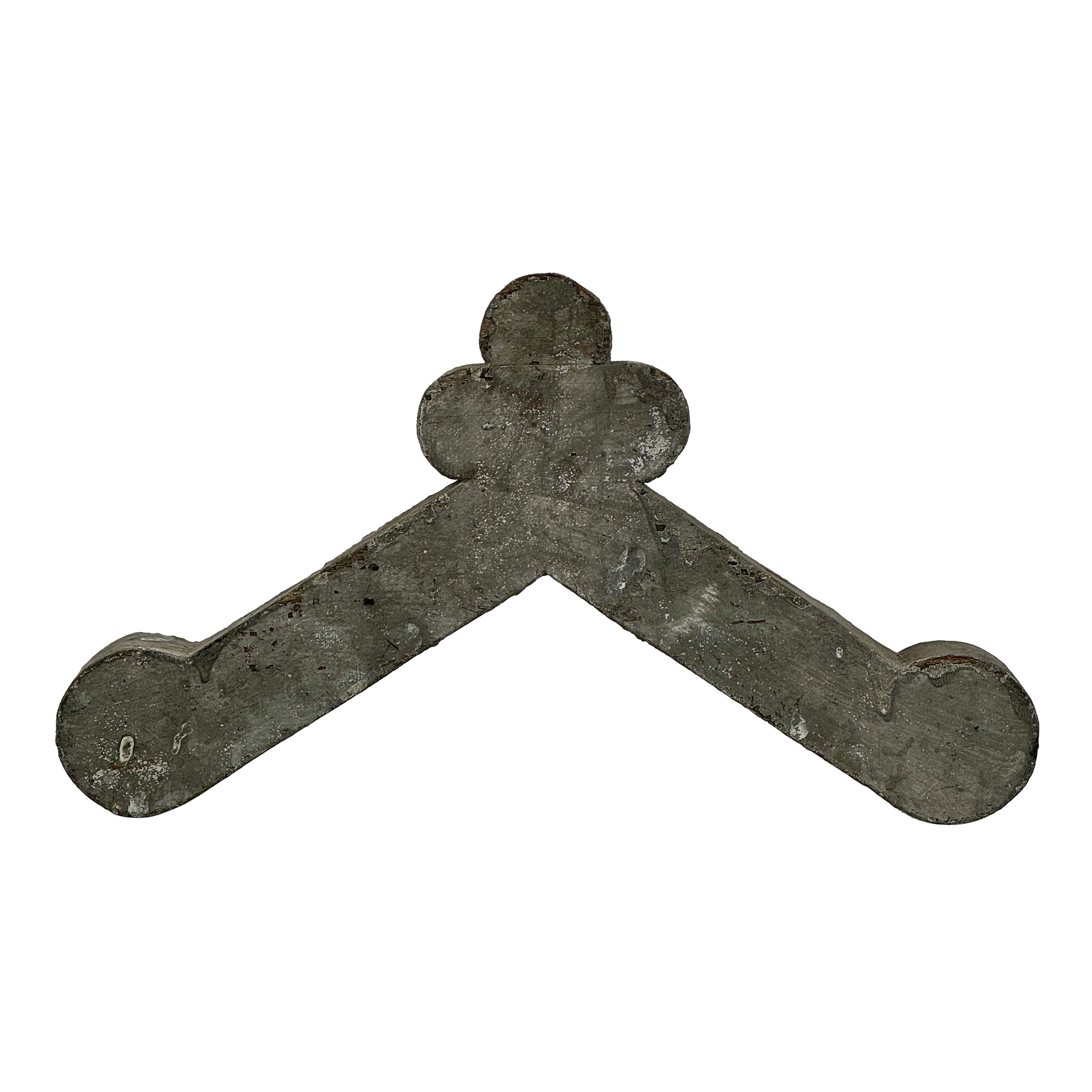 Wood Element Architectural Salvage for Decor Purposes in Silver Finish ...