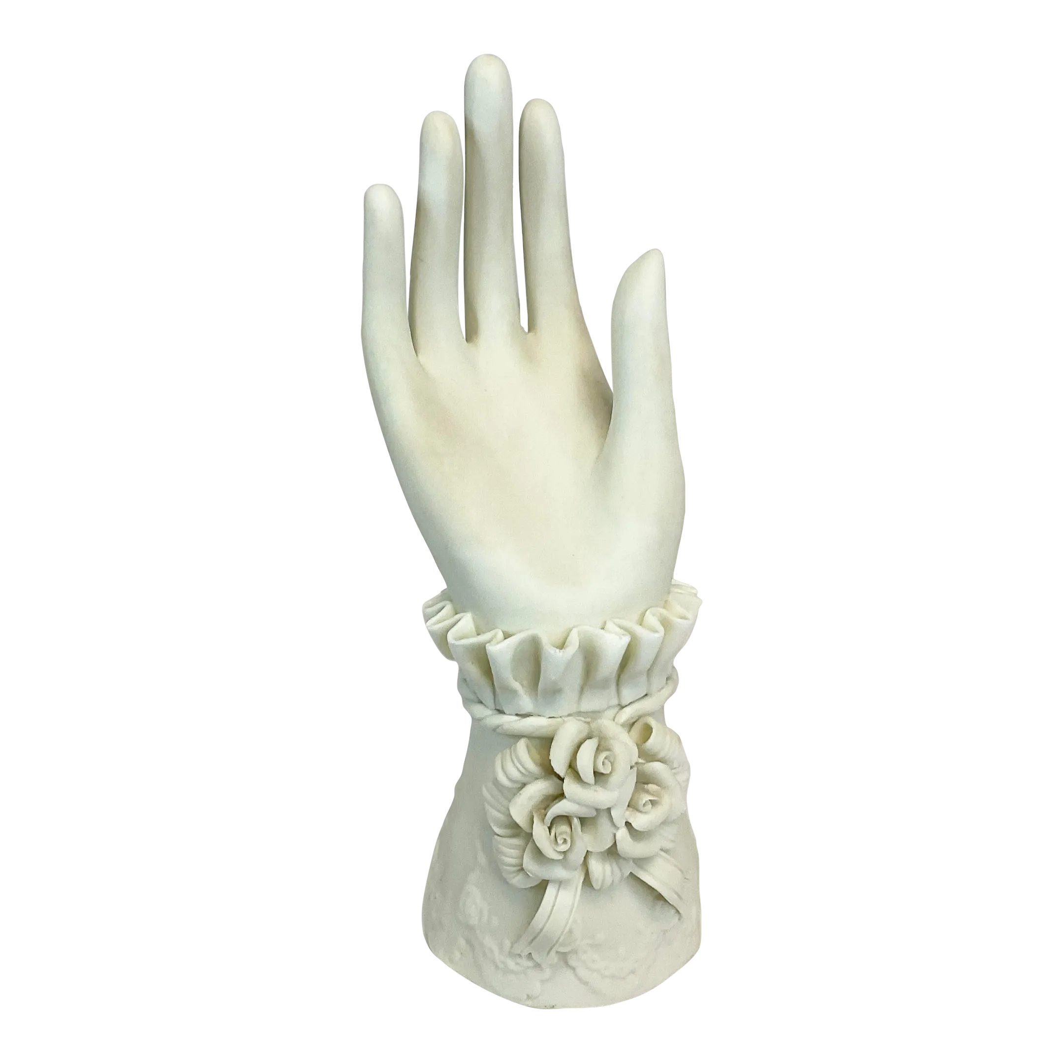 Mid-Century Hollywood Regency Boho Chic Porcelain Tabletop Hand ...