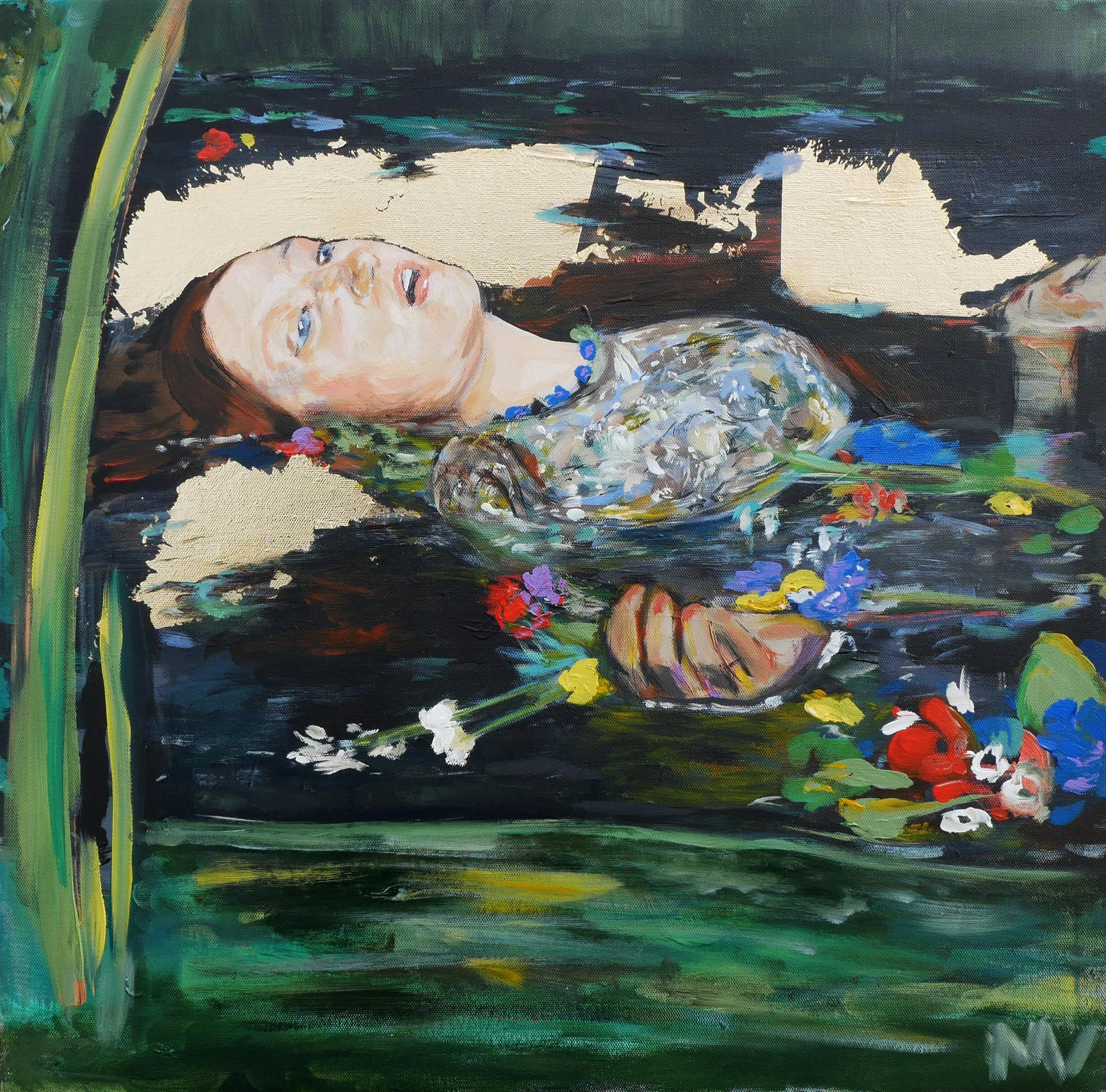2023 "Ophelia" Contemporary Rendition of John Everett Millais' Famous ...