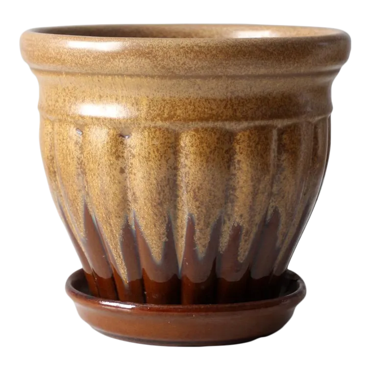 Vintage Studio Pottery Planter | Chairish