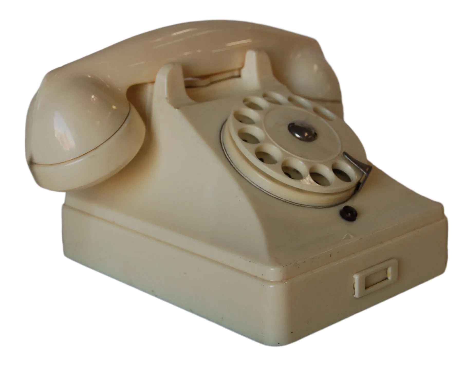 White Bakelite Ptt Telephone by Ericsson | Chairish