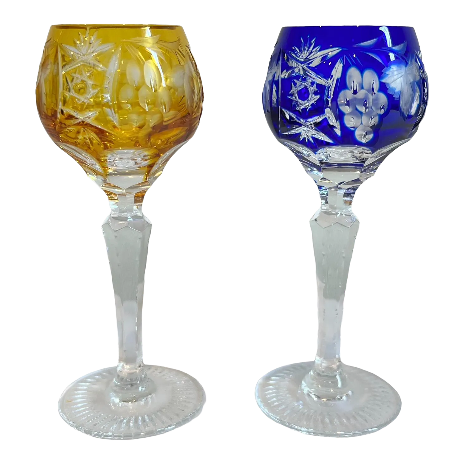 german crystal stemware