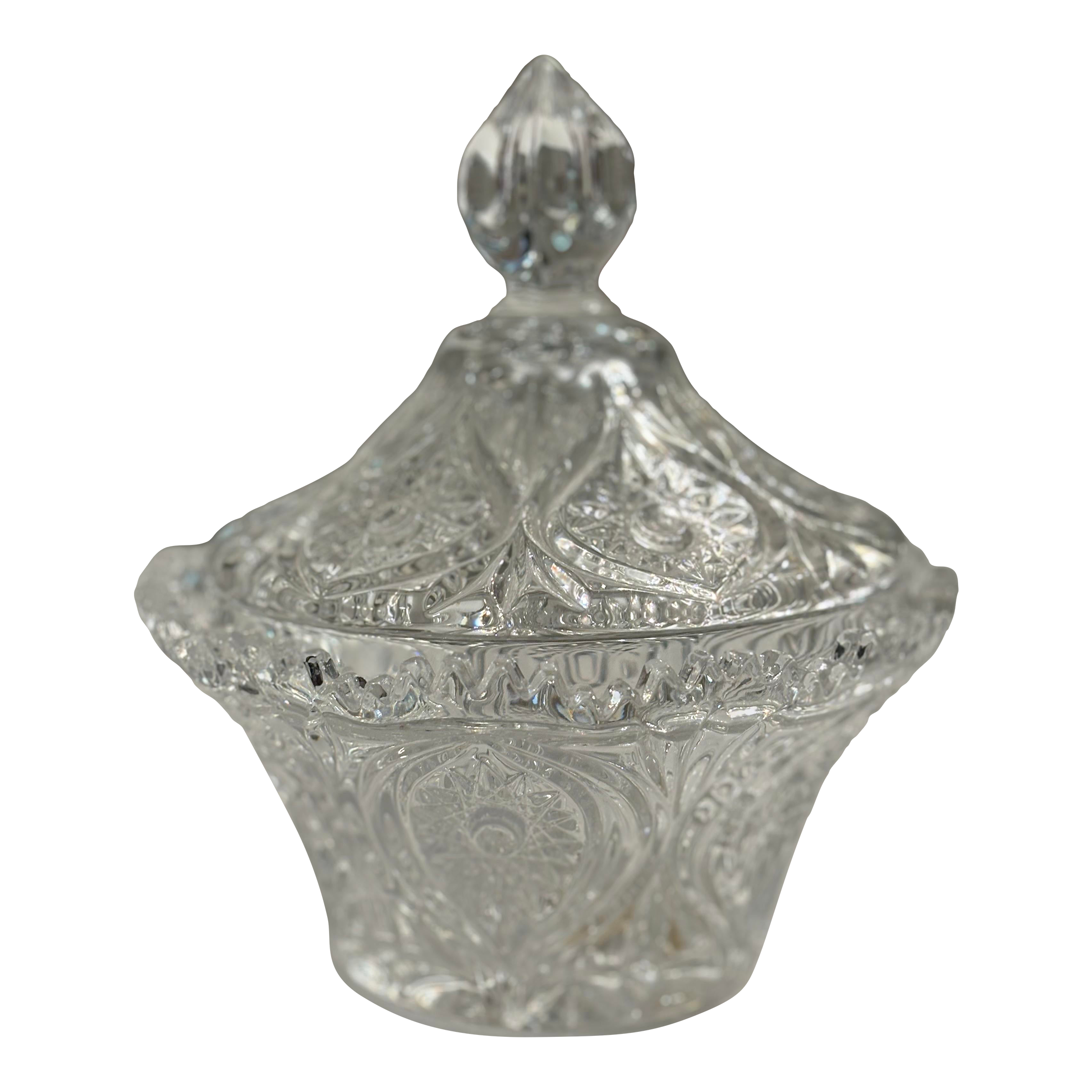 Vintage German Crystal Candy Dish by Nachtmann | Chairish