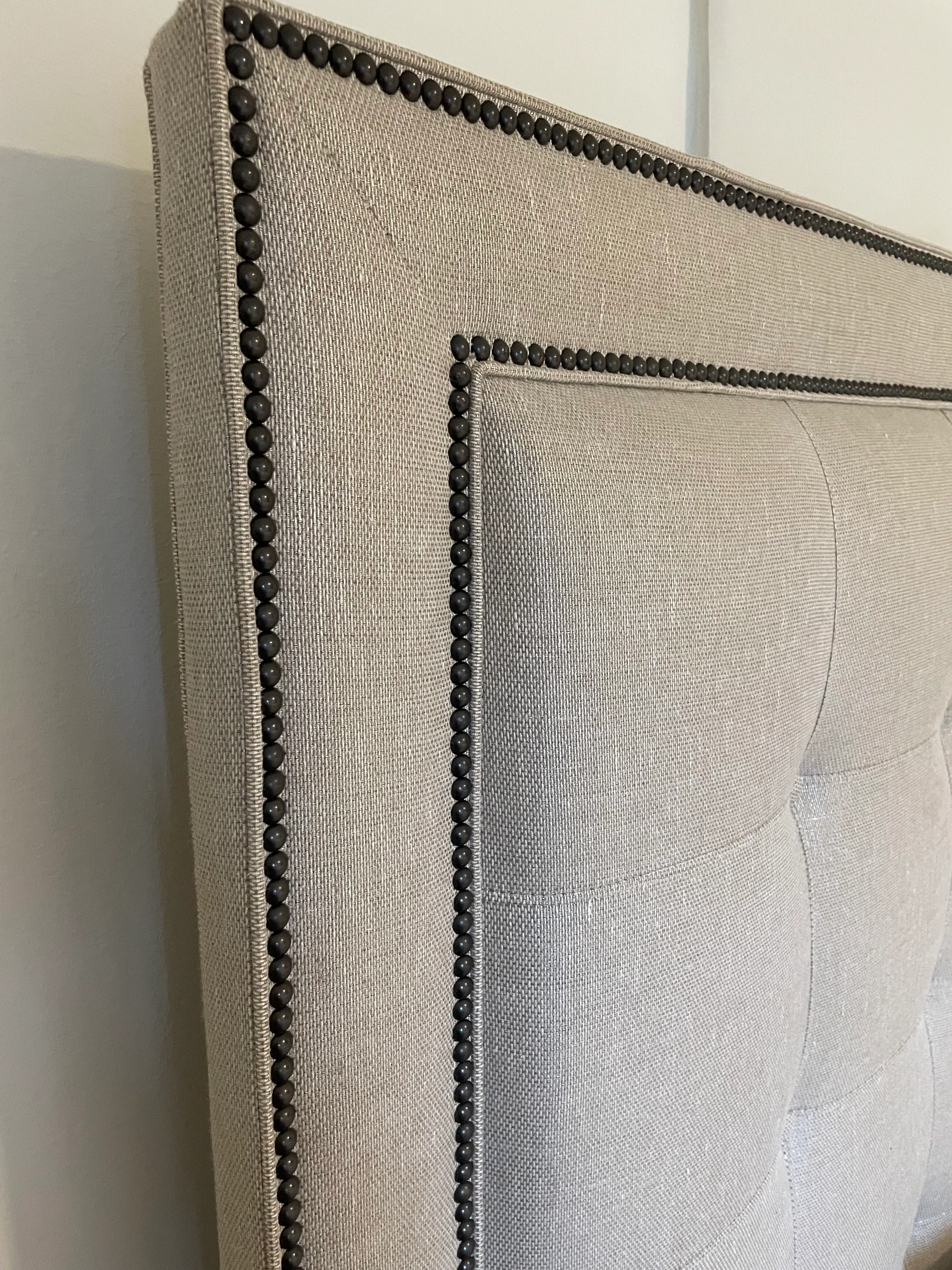 Ethan Allen California King Jensen Custom Upholstered Bed
