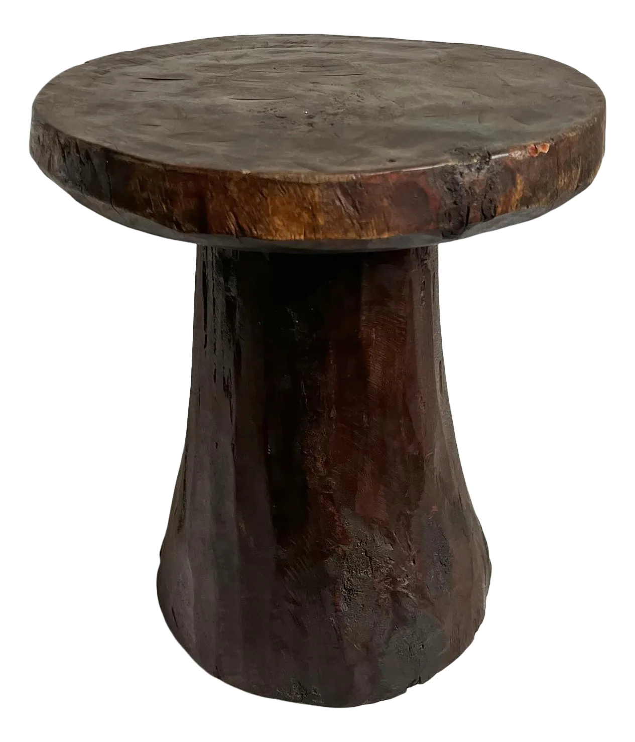 Vintage Kuba Tribe Stool | Chairish