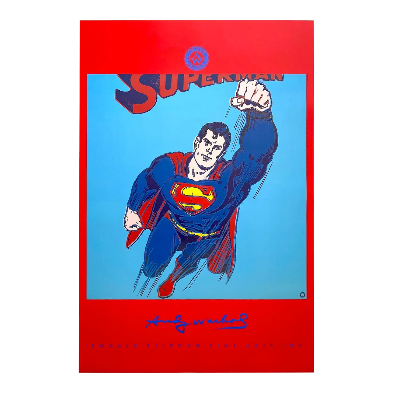 Andy Warhol Foundation Vintage 1996 1st Edtn Lithograph Print Pop Art ...