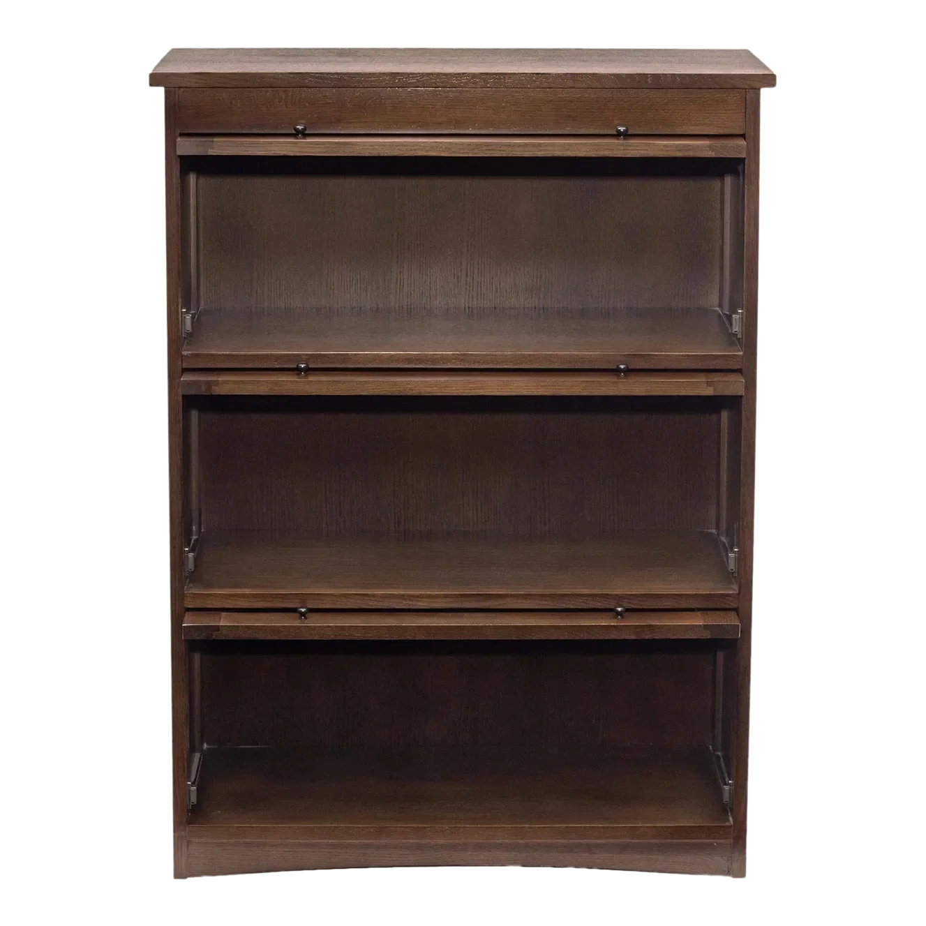 Crafters and Weavers Mission Craftsman Style Oak Barrister Bookcase ...