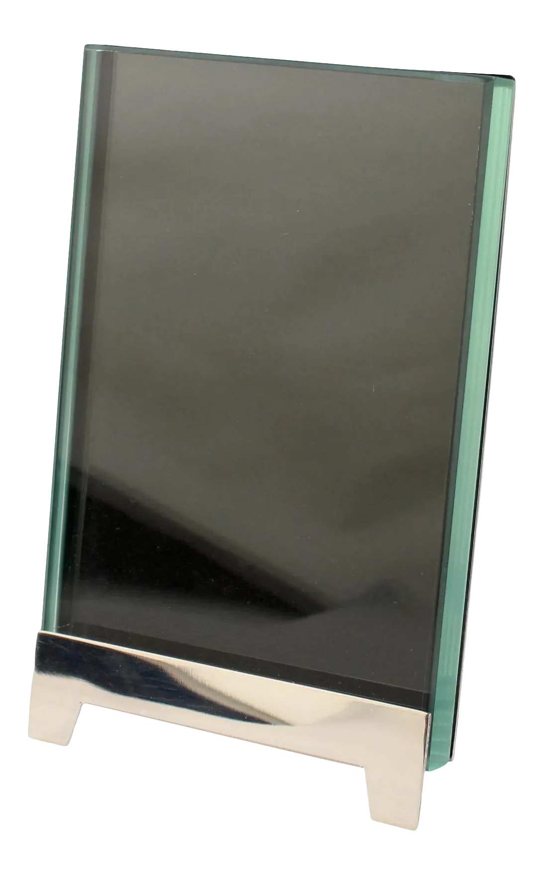 Postmodern Silver Plate 'Ripple' Photo Frame by TsAO & McKown for Swid ...