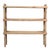 Contemporary Mango Wood 3-Shelf Rack | Chairish