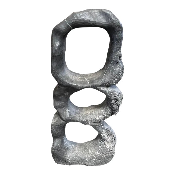Spanish Abstract Stone Sculpture | Chairish