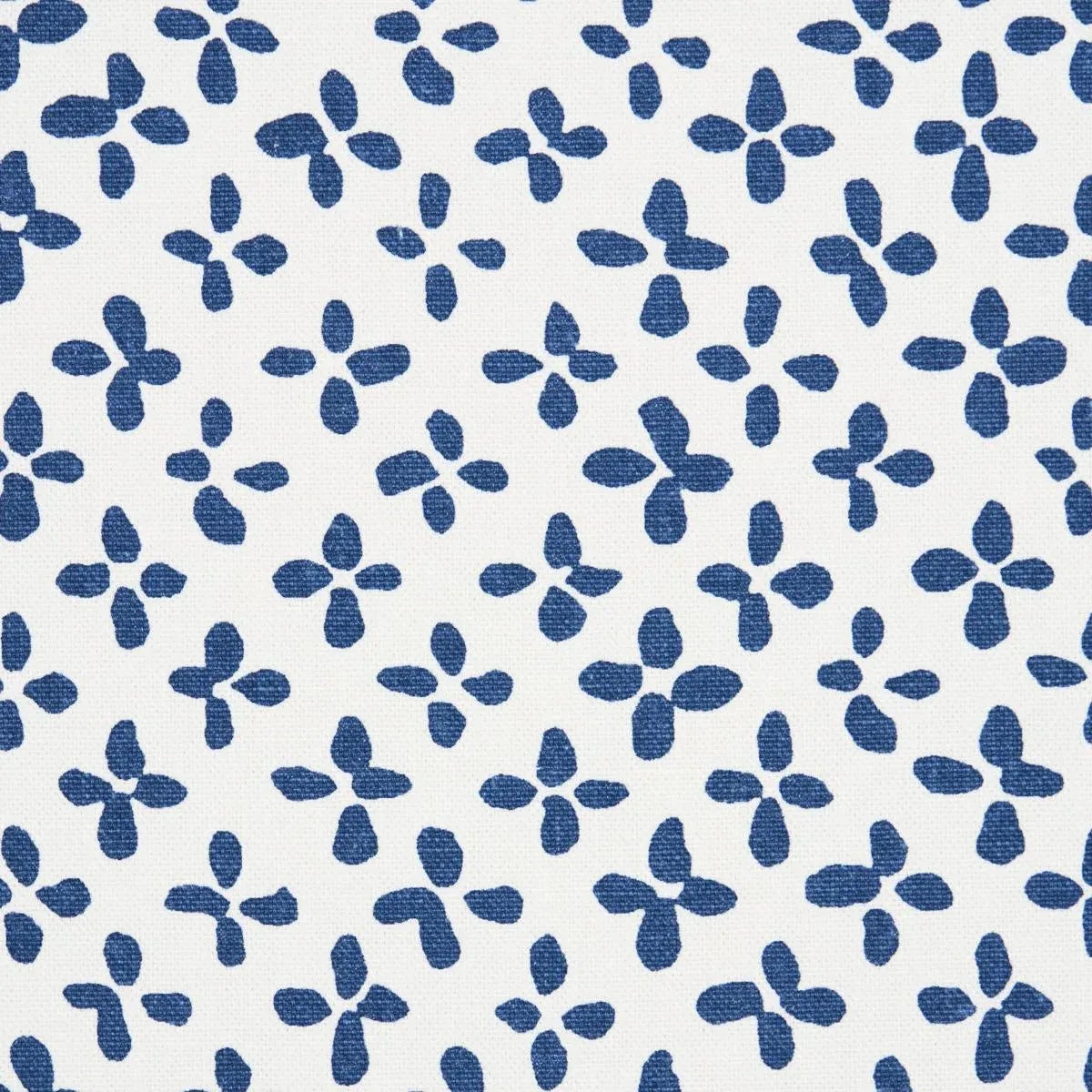 Schumacher Emerson Fabric in Blue | Chairish