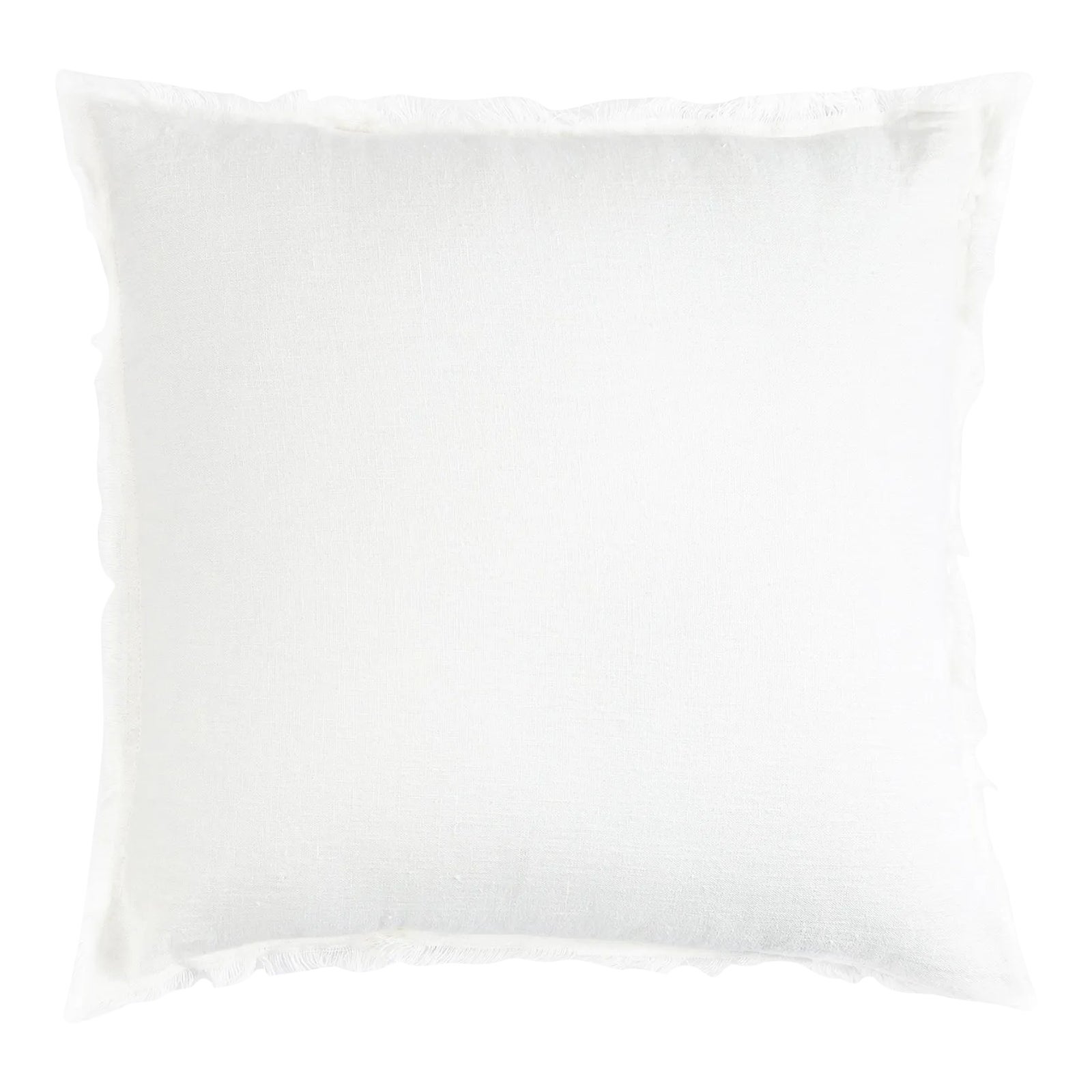 White Linen Pillow Cover | Chairish