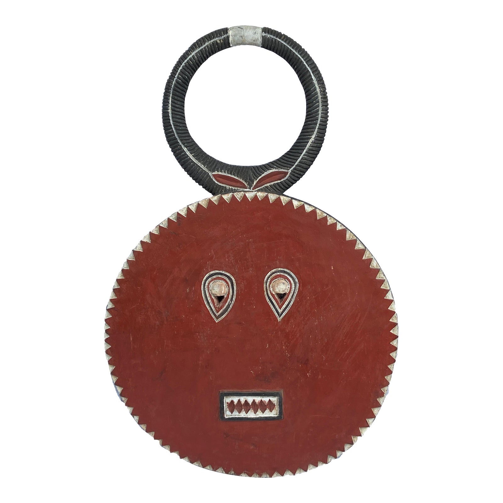 Large African Baule Goli Ceremonial Mask I Coast 42" H by 27" W | Chairish