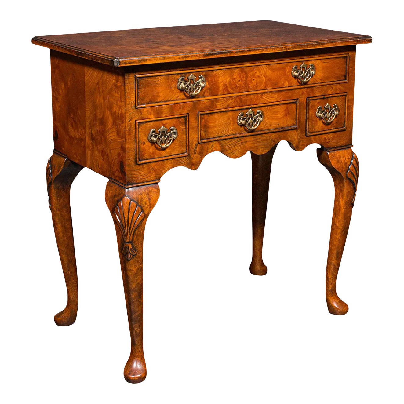 1980's Vintage Georgian Revival Side Table | Chairish