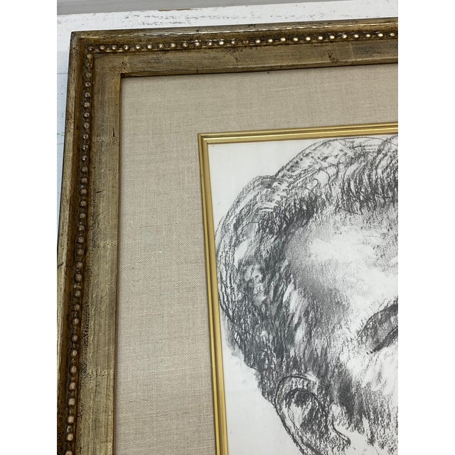 Leon Kroll Original Graphite Portrait of a Young Man C.1940 | Chairish