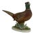 Mid-Century Rustic Arts & Crafts Lefton Porcelain Pheasant Figurine ...