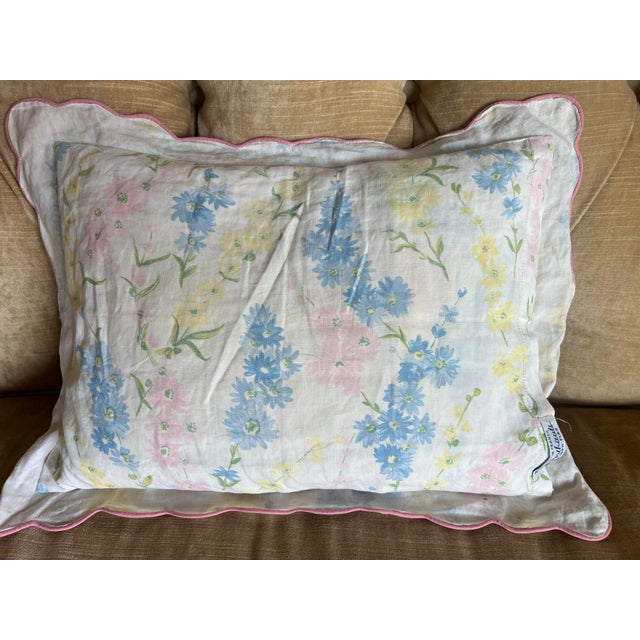Vintage D Porthault Boudoir Pillows - Set of 4 | Chairish