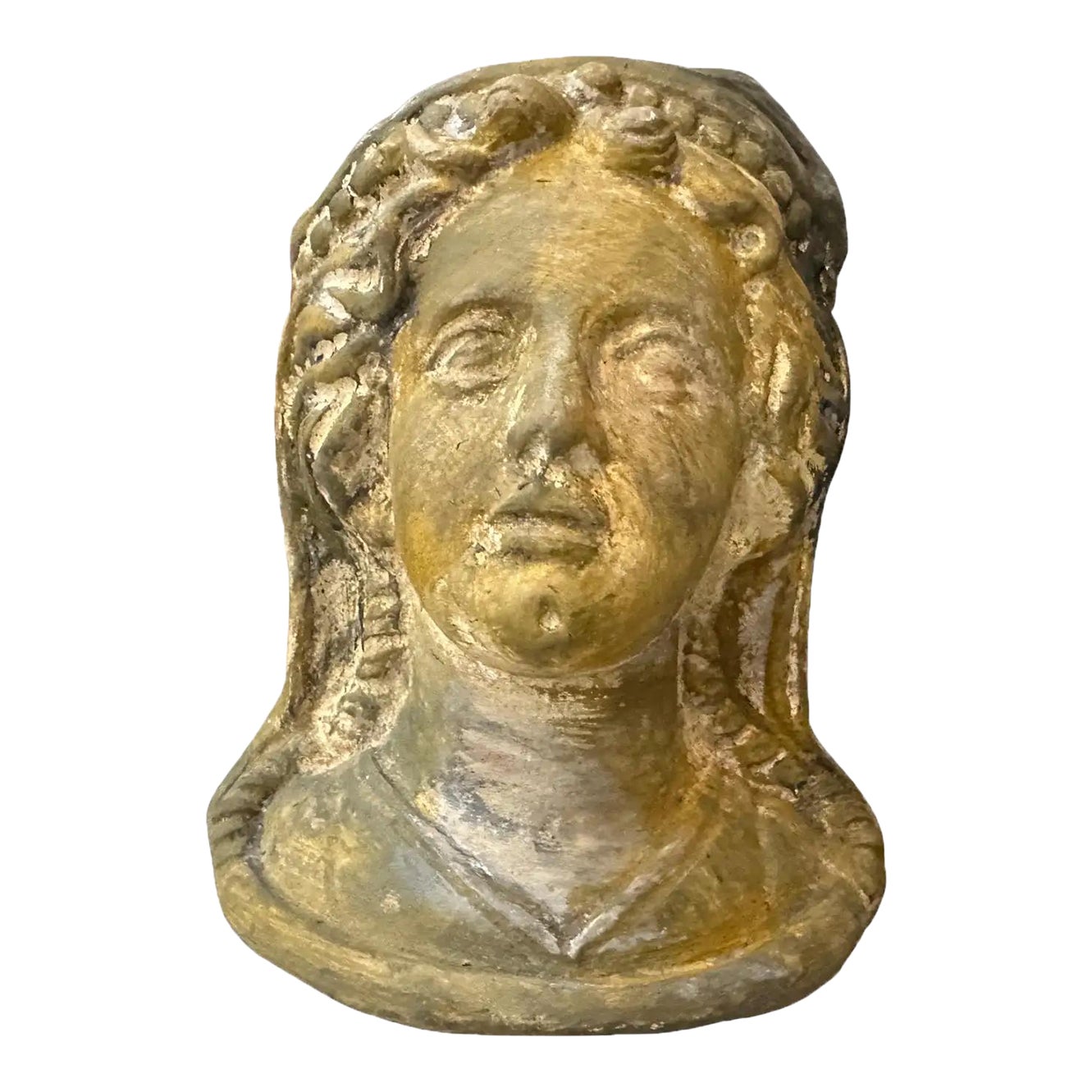 20th Century Neo Classical Hand-Crafted Terracotta Sicilian Sculpture ...