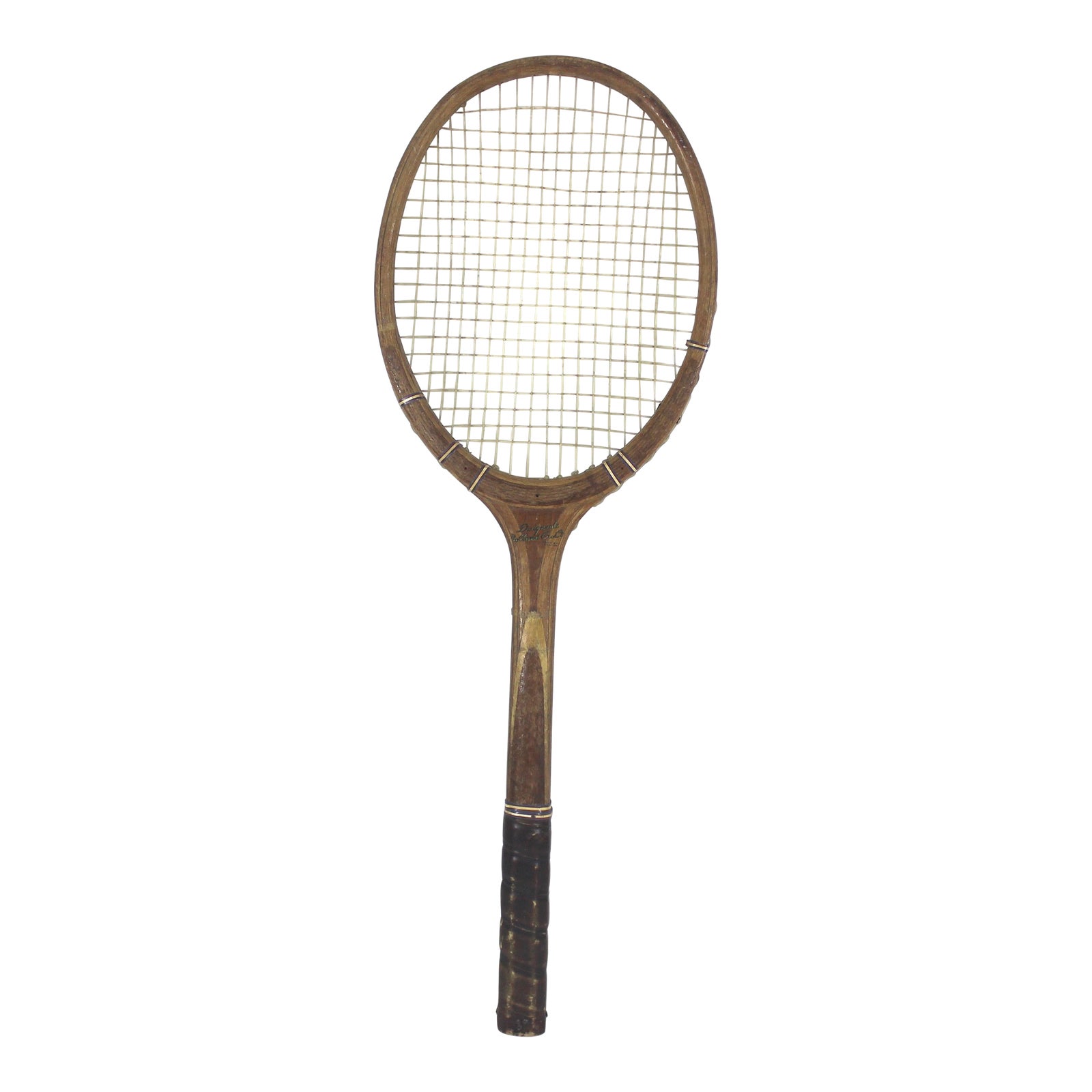 Vintage Wooden Tennis Racket for Designer Decorating Wood Racquet Beach ...