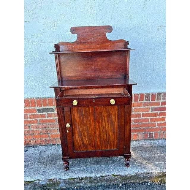 Early 20th Century Antique Victorian Style Storage Cabinet | Chairish