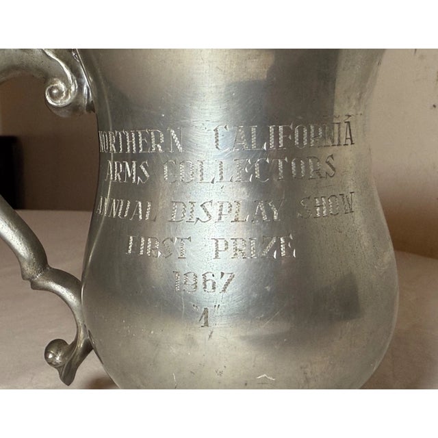 1967 Vintage Silverplate Arms Collectors Smith Wesson Ca Trophy Award ...